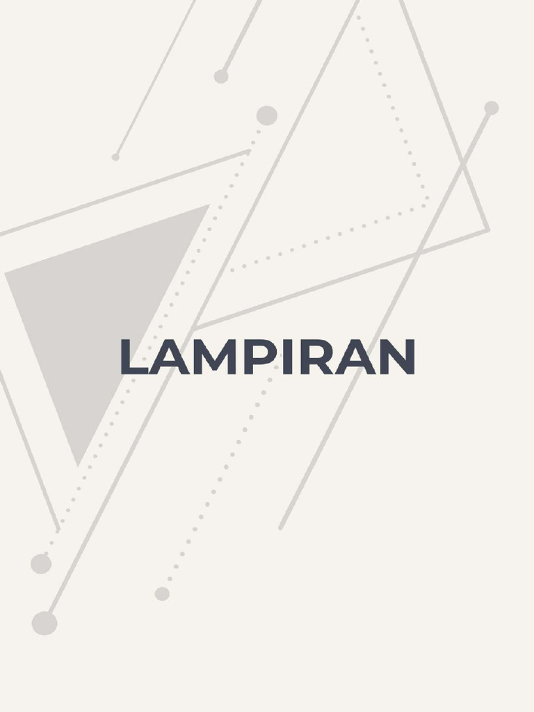 Lampiran | PDF