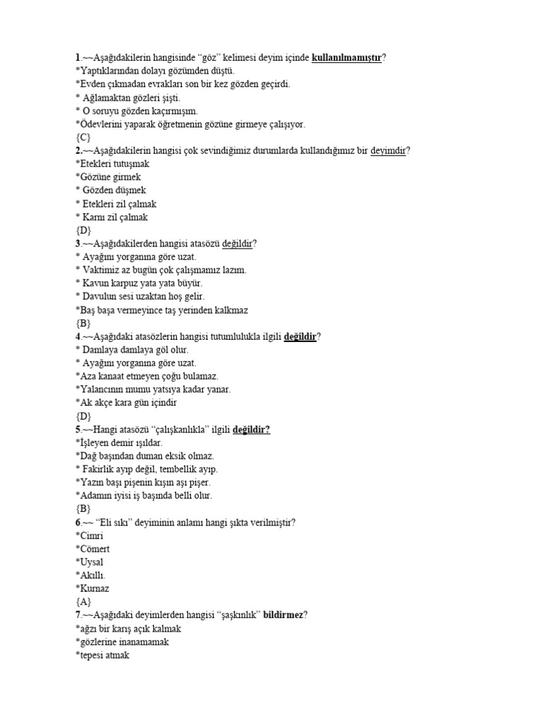 Test B2 | PDF