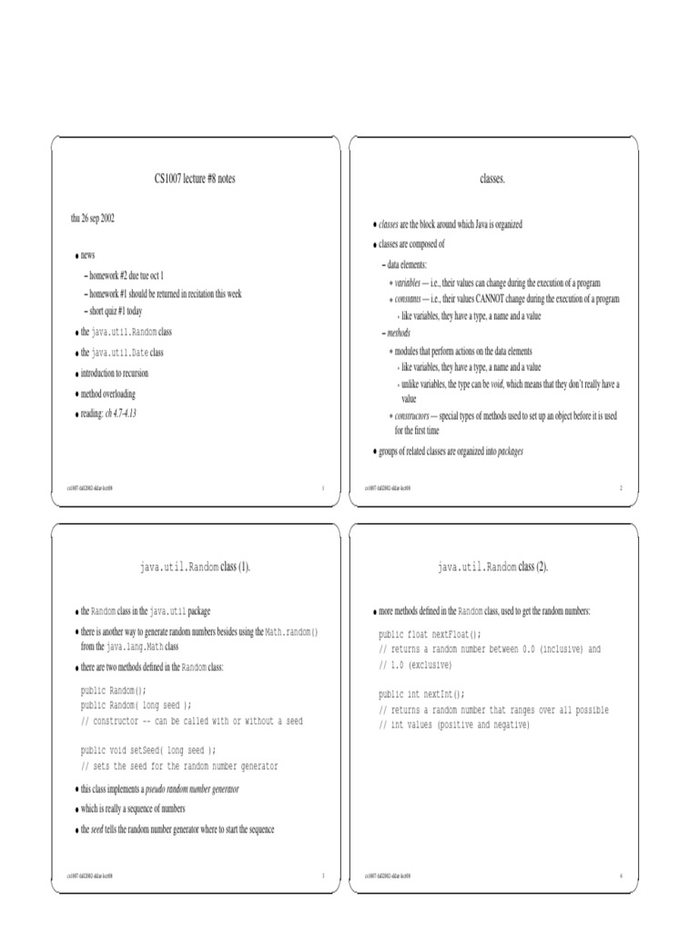 Lect08 Notes Pdf Parameter Computer Programming Method