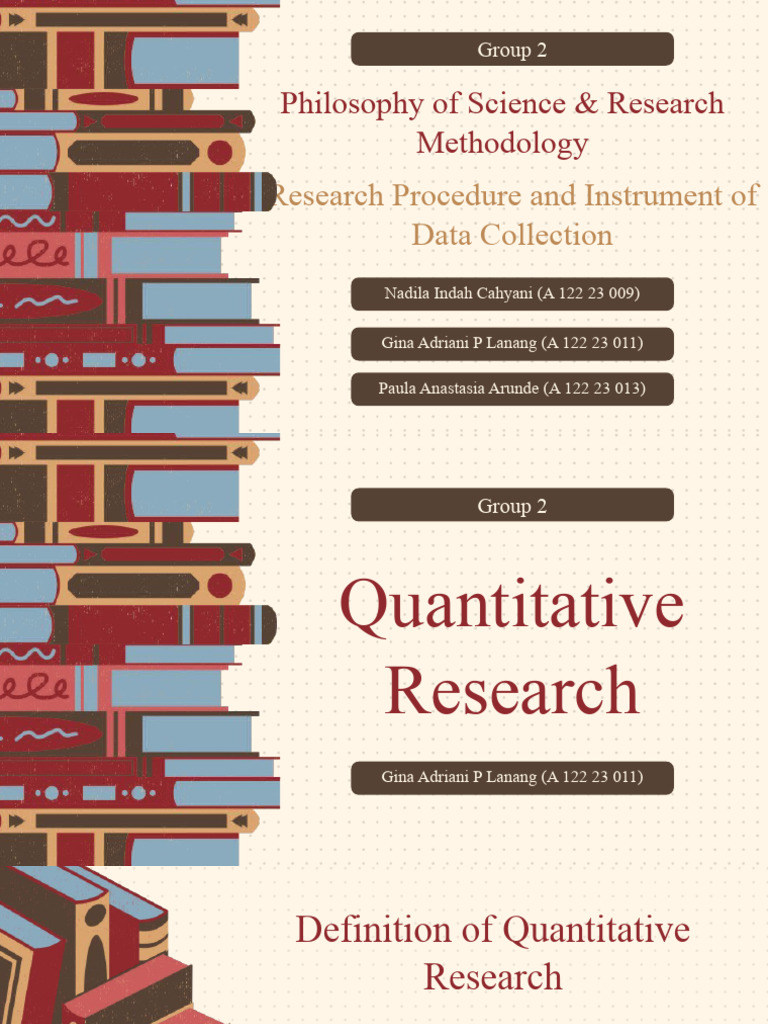 Group 2 - Research Procedure and Instrument of Data Collection | PDF ...