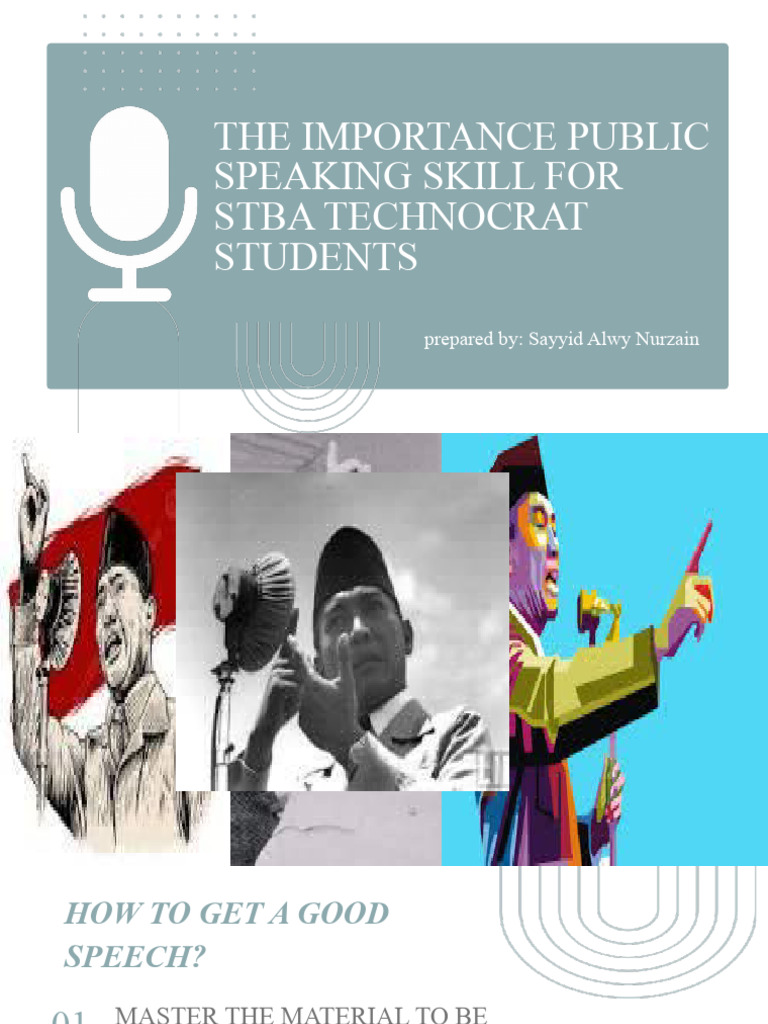 Public Speaking Skills for STBA Students | PDF | Career & Growth