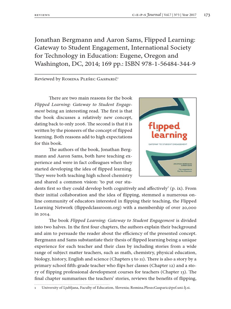 Jonathan Bergmann and Aaron Sams Flipped | PDF | Human Communication ...