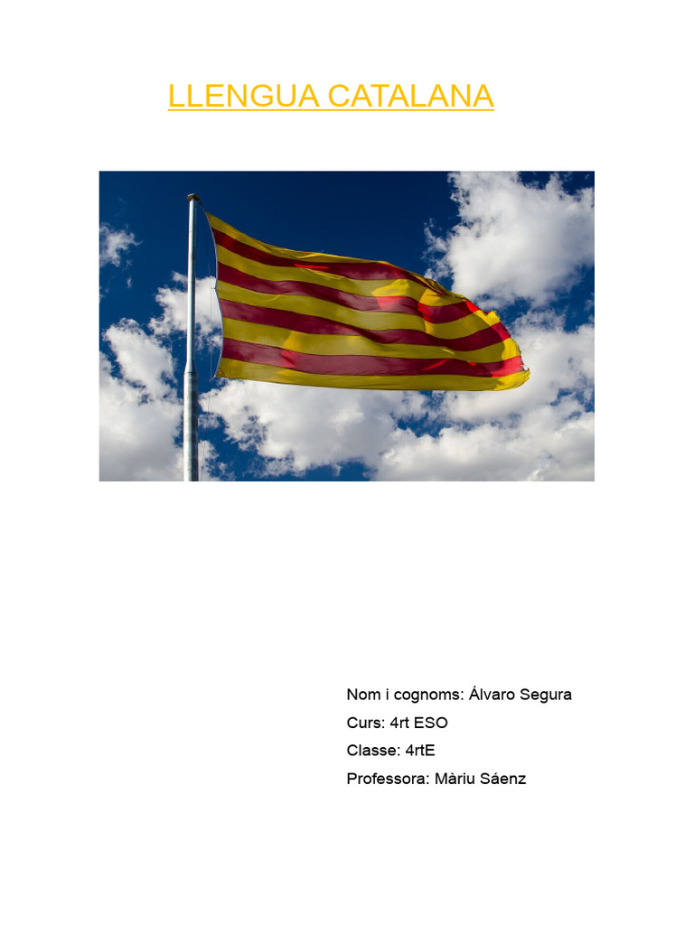 LLENGUA CATALANA Portada | PDF