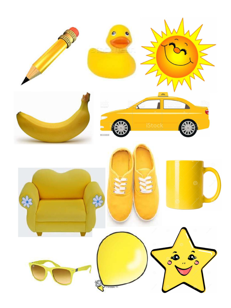 Objetos Color Amarillo | PDF
