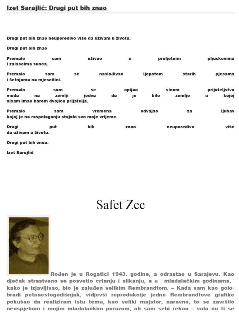 Safet Zec | PDF