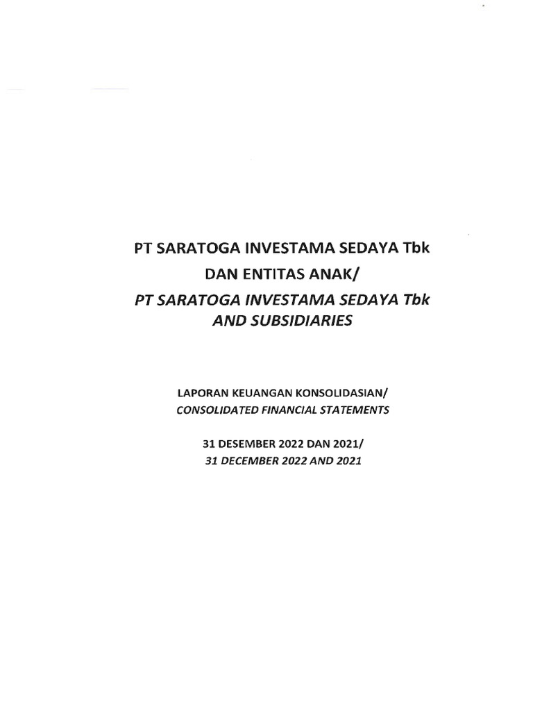 SRTG Financial Statement December 2022 Release | PDF | Dividend ...