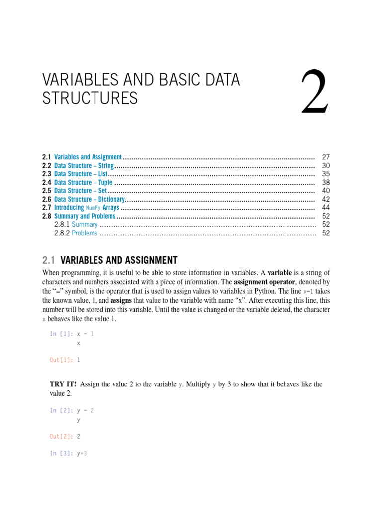 7.collections | PDF | Matrix (Mathematics) | Variable (Computer Science)