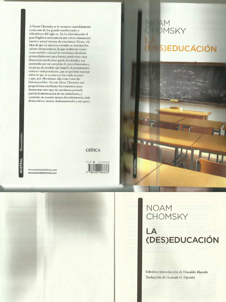 La Deseducacion Noam Chomsky PDF | PDF