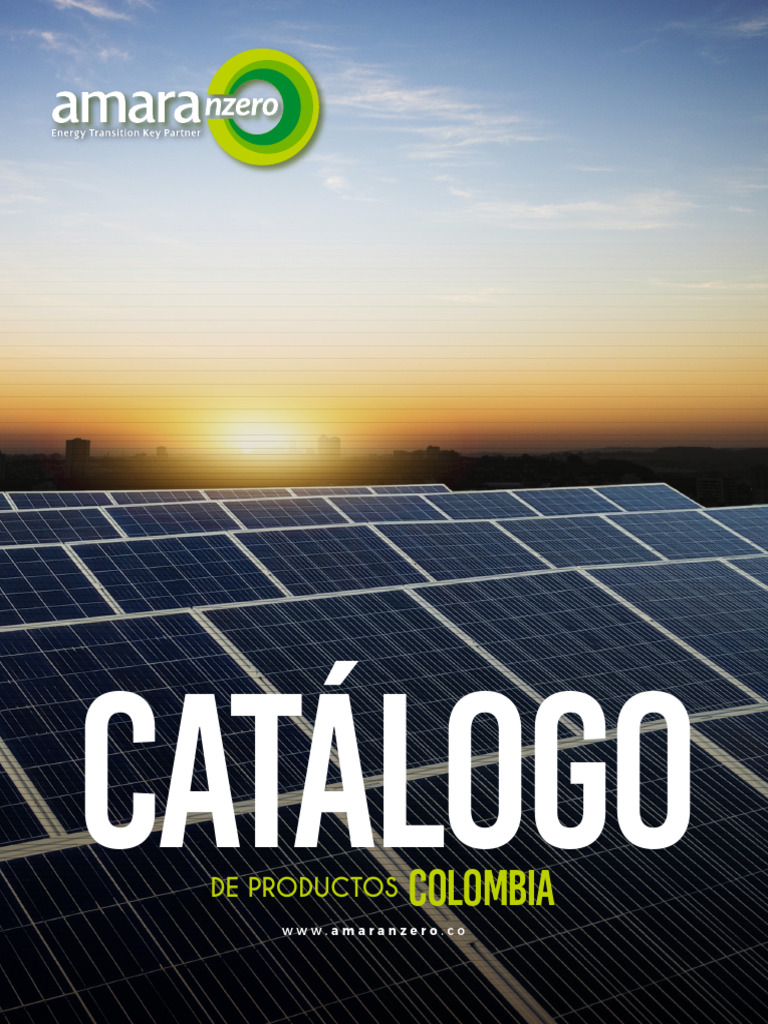 Amara Nzero Catalogo | PDF | Panel solar | Tornillo