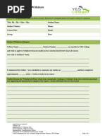 Conestoga College Withdrawal Instructions | PDF