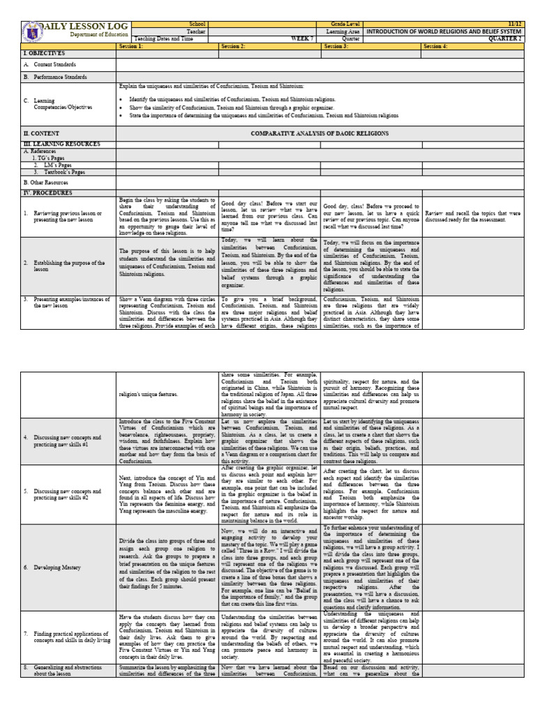 Iwrbs Q2 Week7 | PDF