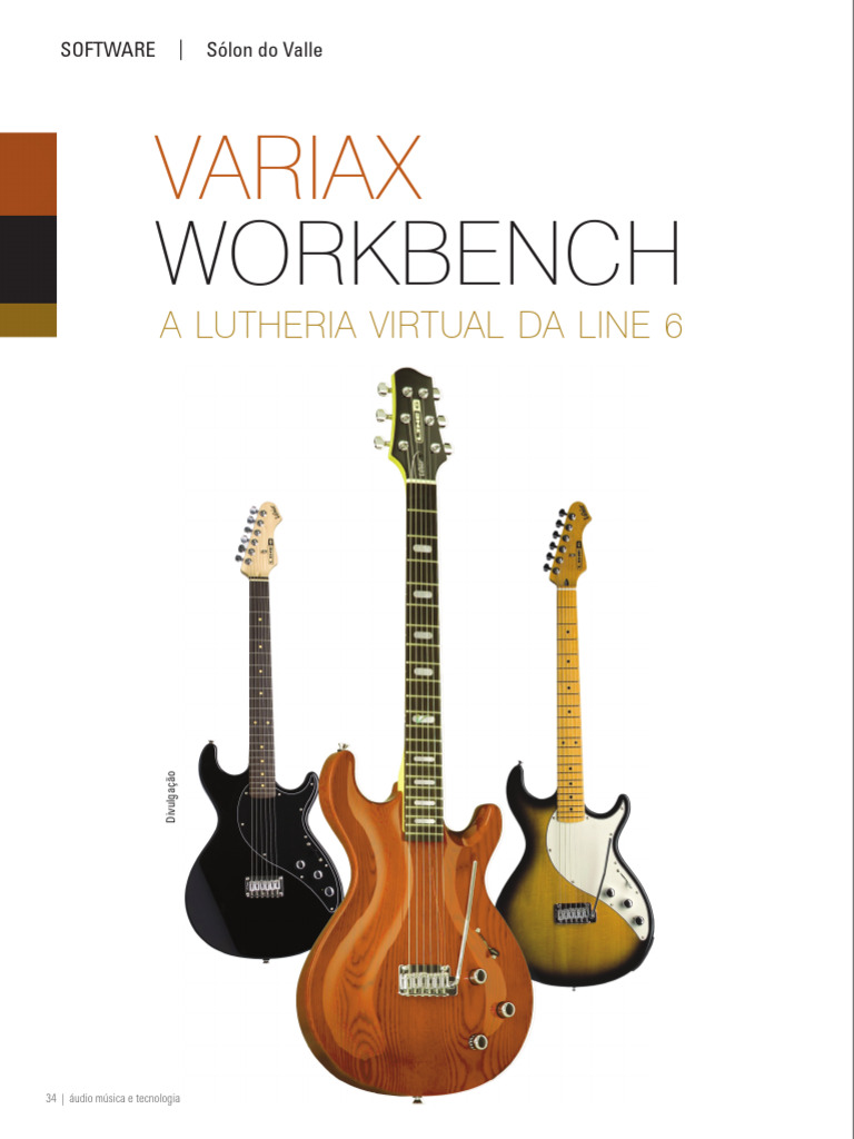 Variax Workbench Audiomusicatecnologia Dez-08 | PDF | Guitarras ...
