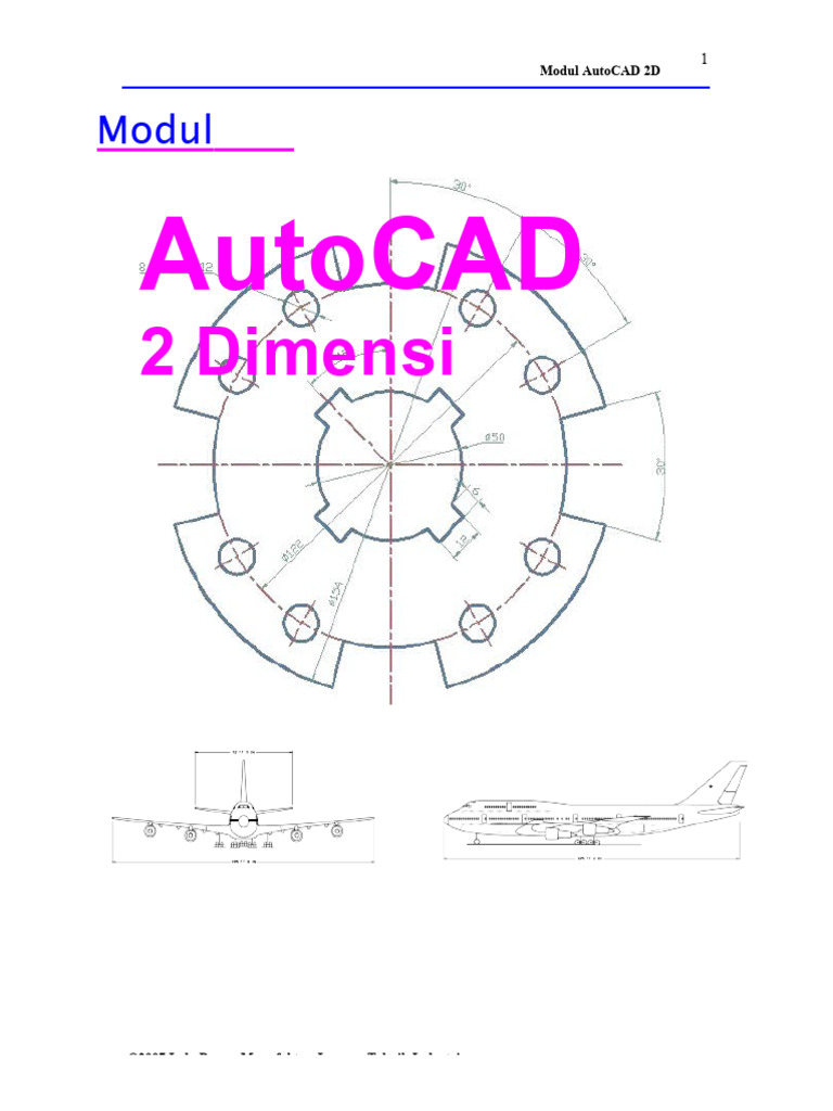 Panduan Lengkap AutoCAD 2D | PDF