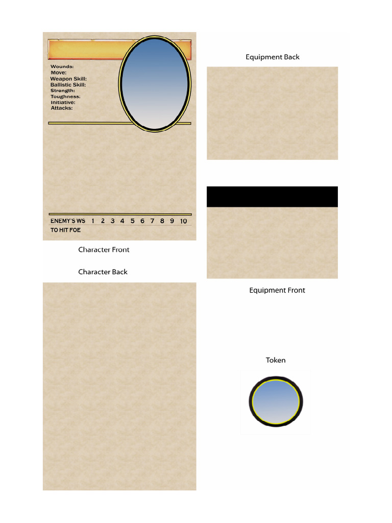 Character Card | PDF