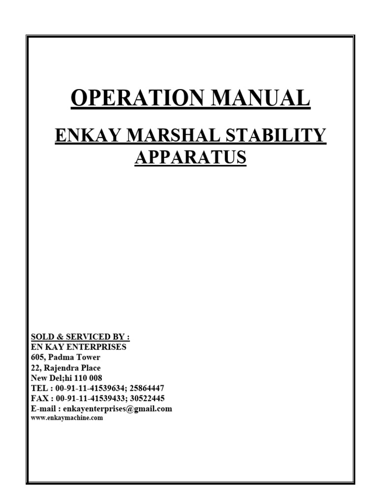Marshall Stability | PDF | Building Engineering | Materials