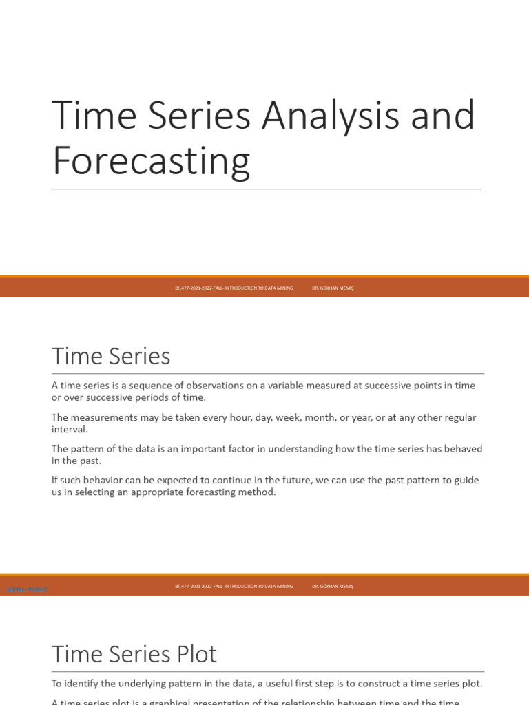 Time Series | PDF