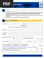Cayman Islands Temporary Work Permit Application Form | PDF | Cayman ...