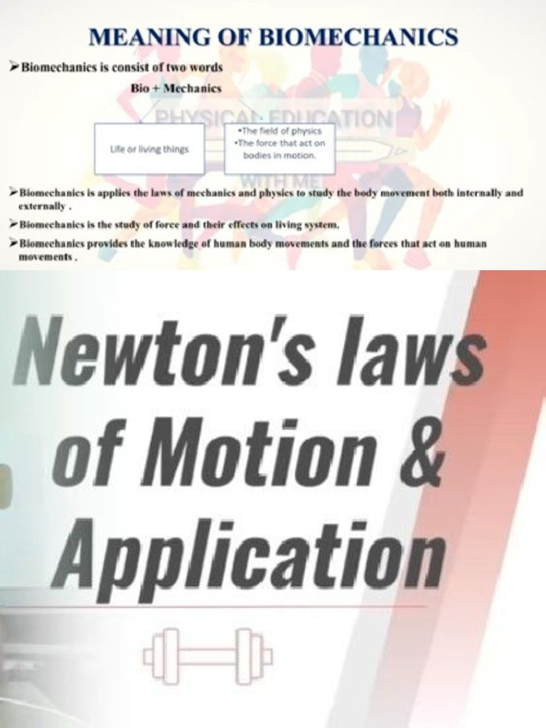 Chapter - 8 Biomechanics & Sports | PDF