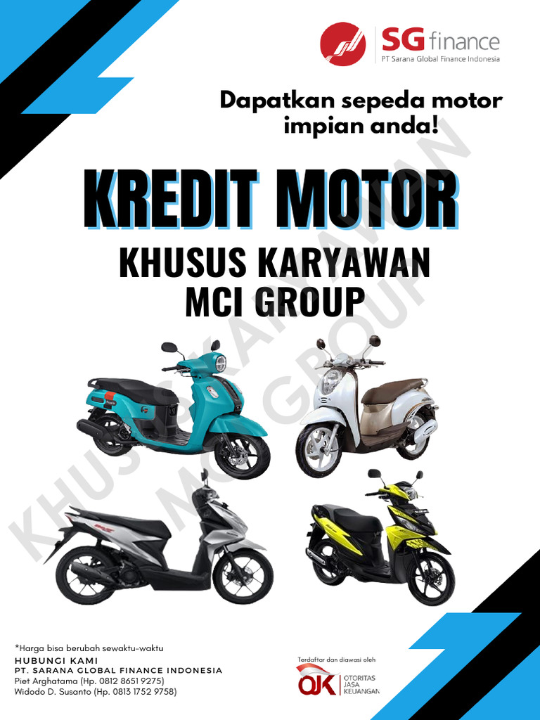 Kredit Motor untuk Karyawan MCI Group | PDF | Bisnis