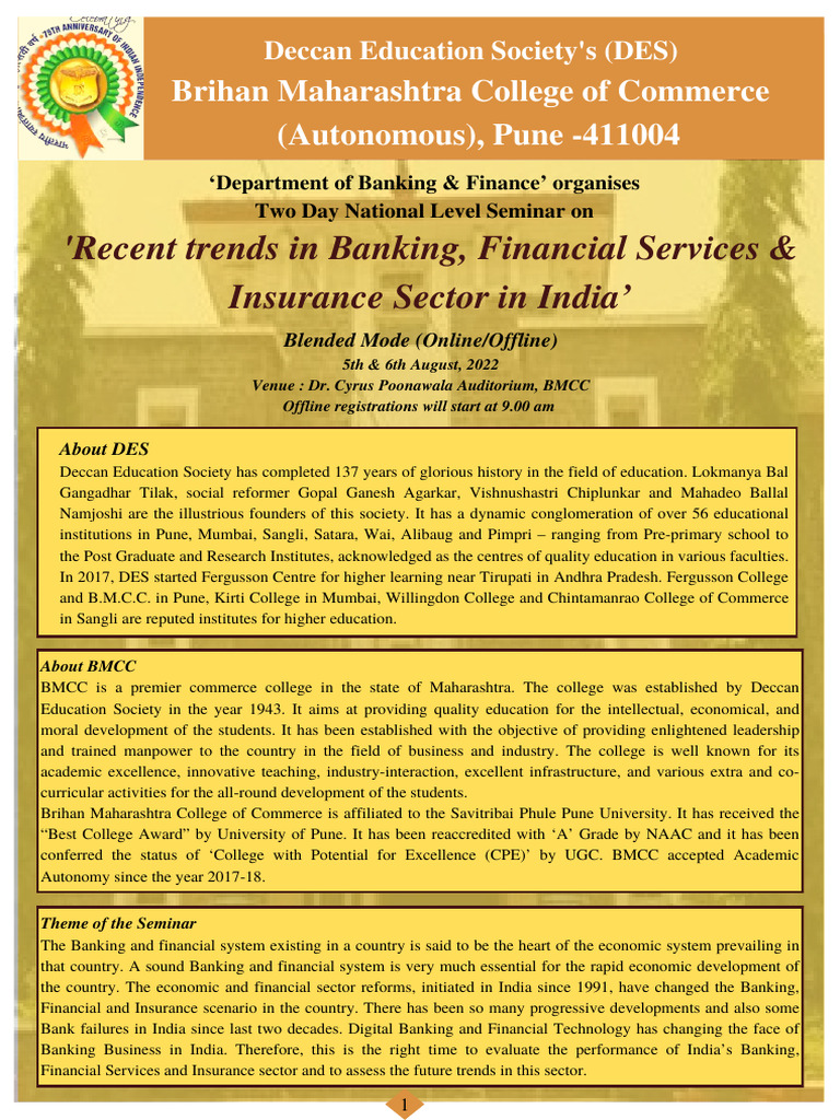 BFSI-Brochure - Final | PDF