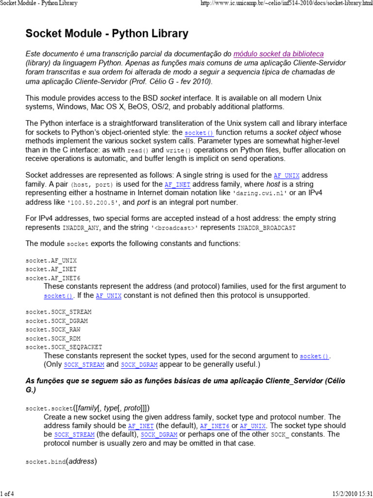 Socket Module Python Library Pdf 9271
