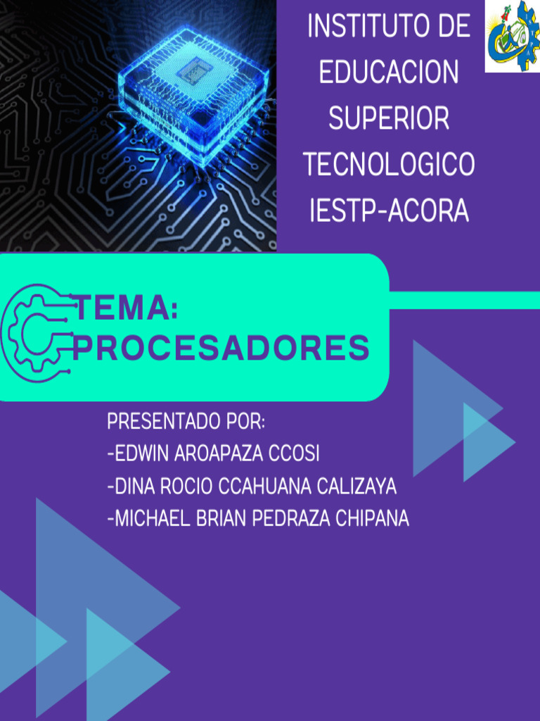 PROCESADORES | PDF | Microprocesador | Circuito integrado