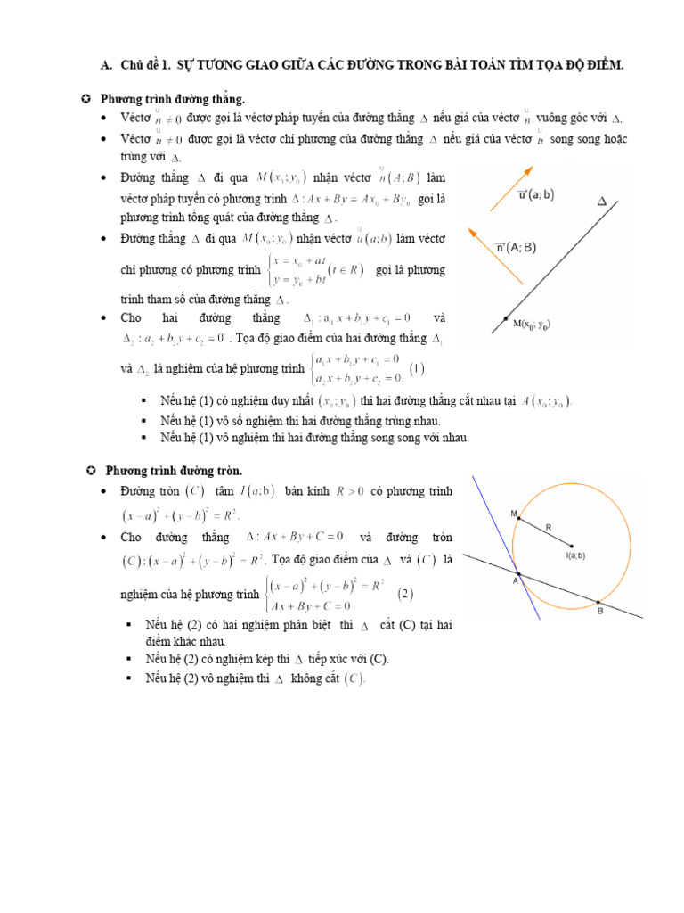 Chuyen de Hinh Hoc Oxy | PDF