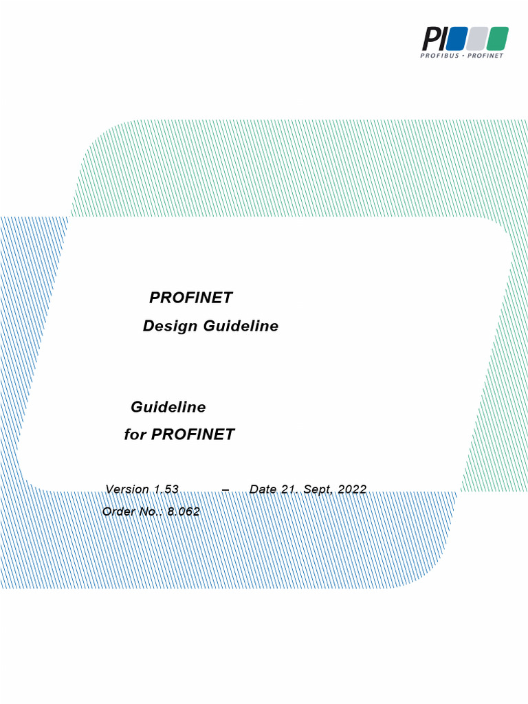 PROFINET Design Guideline 8062 V153 Sept22 | PDF | Computer Network ...