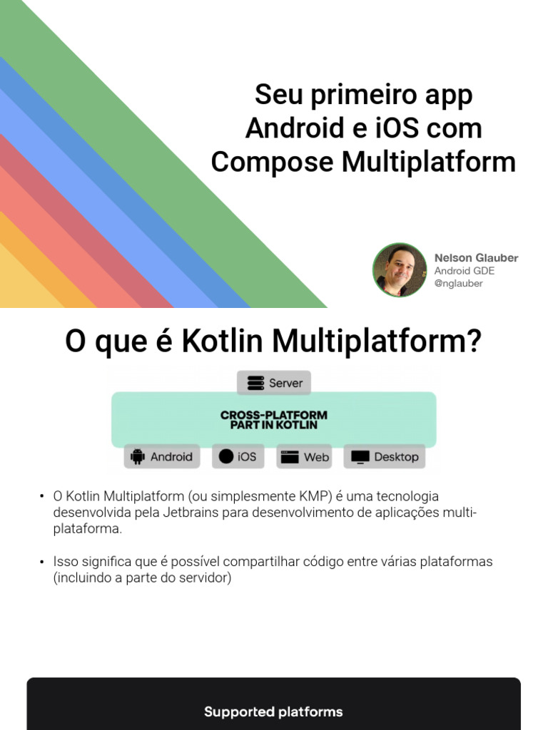 Seu Primeiro App Android e iOS Com Compose Multiplatform | PDF ...