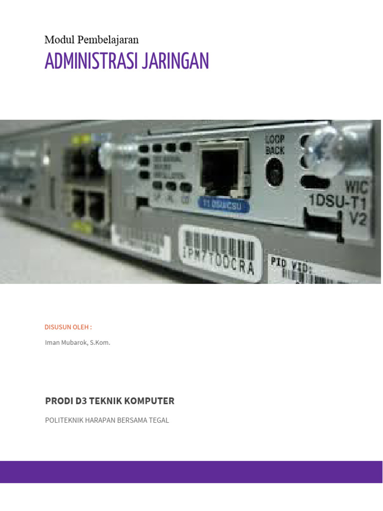 Modul Jaringan untuk Mahasiswa | PDF