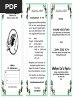 Membuat Surat Undangan Lipat 3 Di Kertas Ukuran A4 | PDF