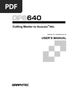 Cutting Master5 Manual Eng | PDF | Installation (Computer Programs) | Microsoft Windows