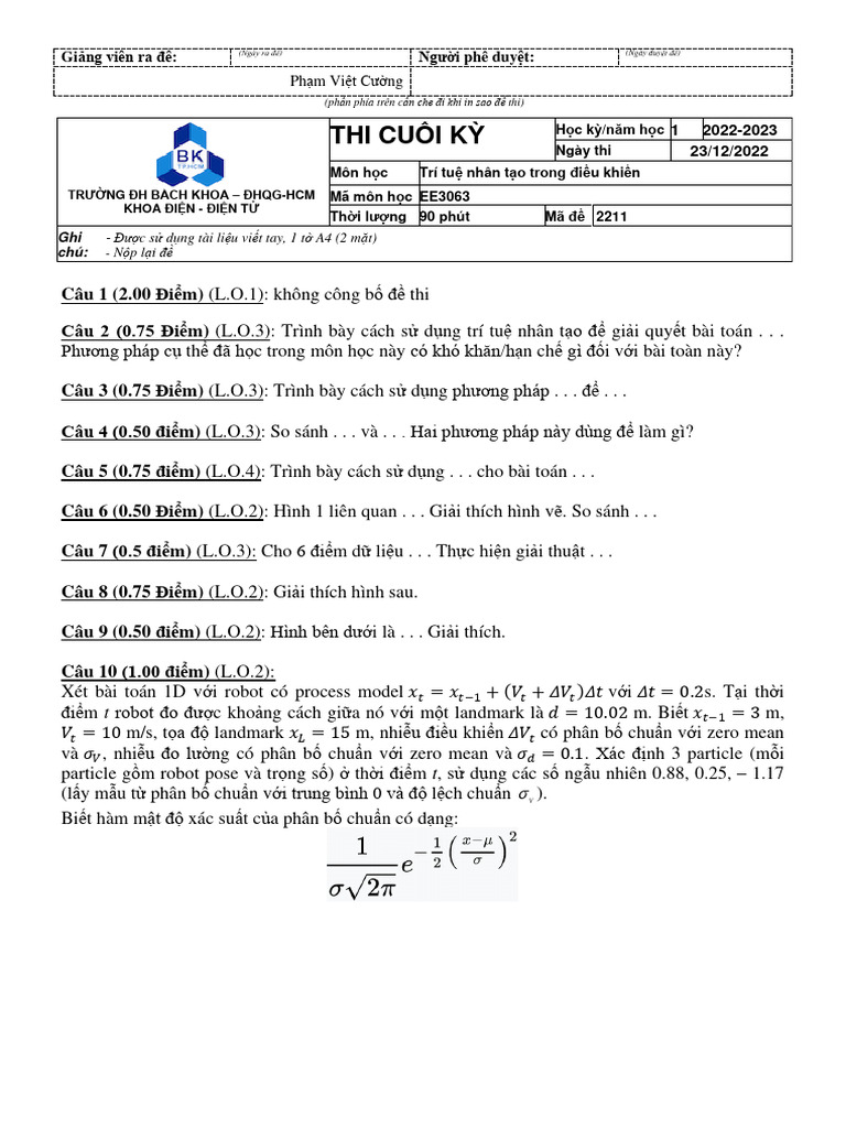 AI - EE3063 - HK221 - 1 - Short | PDF