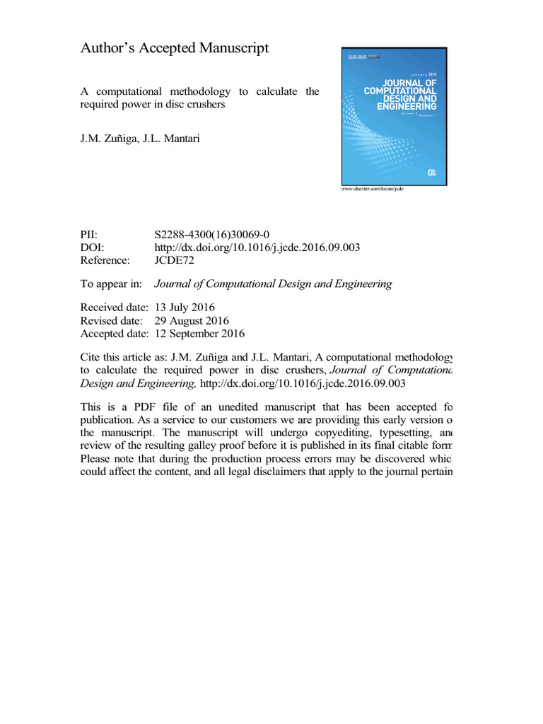 A Computational Methodology To Calculate The Requi | PDF | Sphere | Force