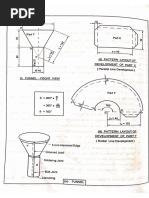 Making a Conical Funnel from Sheet Metal | PDF