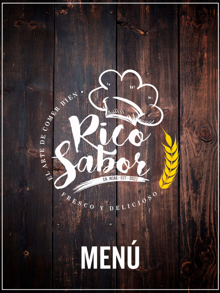 Menu Rico Sabor | PDF