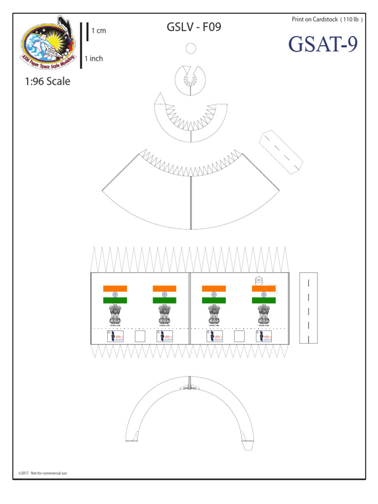 GSLV F09 Model Kit Instructions | PDF