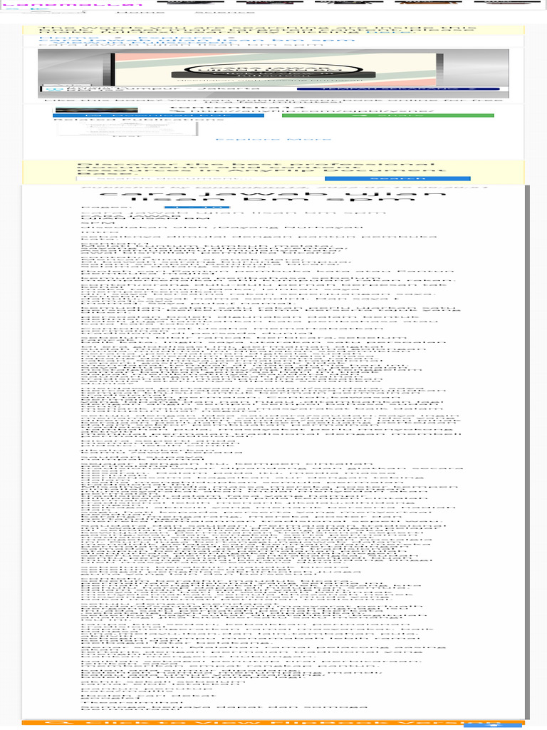 Panduan Ujian Lisan BM SPM | PDF