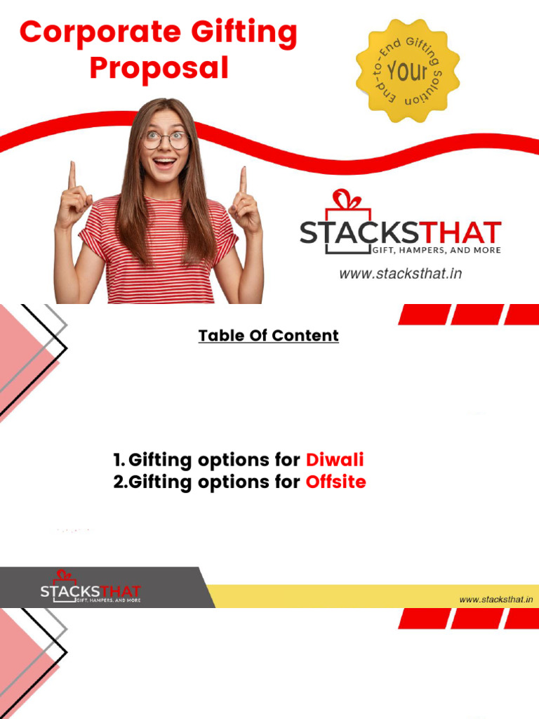 Proposal - Corporate Gifting - Danaher | PDF | Cooking, Food & Wine