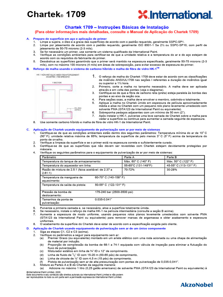 Chartek 1709 - Manual de Aplicação | PDF | Umidade | Temperatura