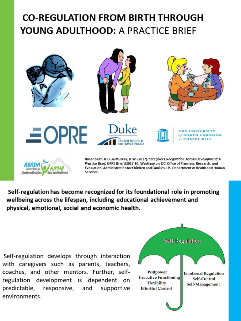 Co-Regulation Duke | PDF | Emotional Self Regulation | Adolescence