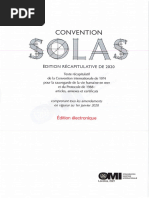Convention SOLAS : Sécurité maritime | PDF | Transport de marchandises ...