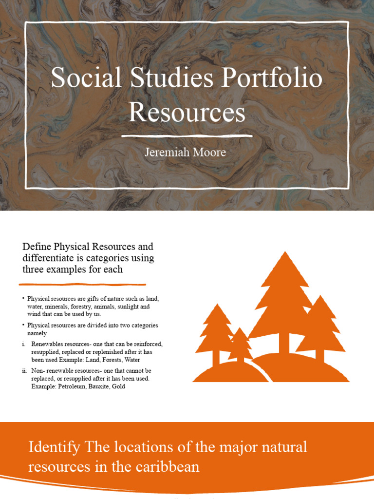 Social Studies Portfolio | PDF