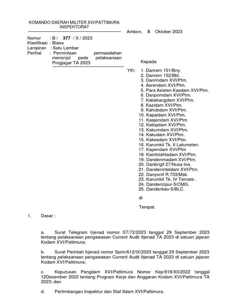 Permohonan Hal Menonjol | PDF