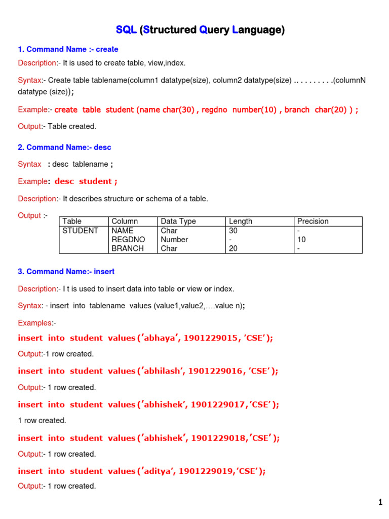DB - Lab 1 | PDF | Table (Database) | Computer Data DB - Lab 1 | PDF | Table (Database) | Computer Data
