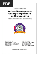 Understanding National Development Meaning | PDF | Economies