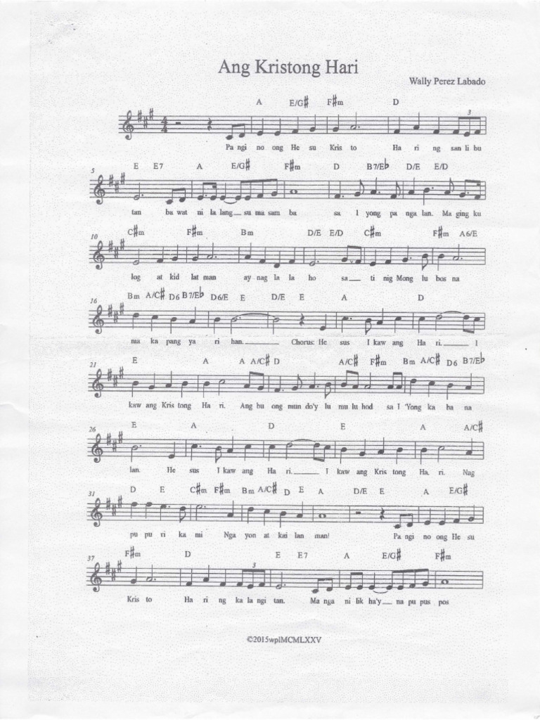 Ang Kristong Hari | PDF