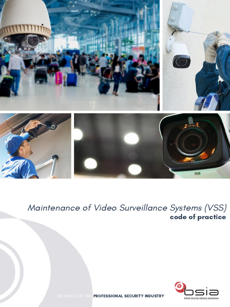 Form120 Maintainance of Video Surveillance Systems Code of Practice ...