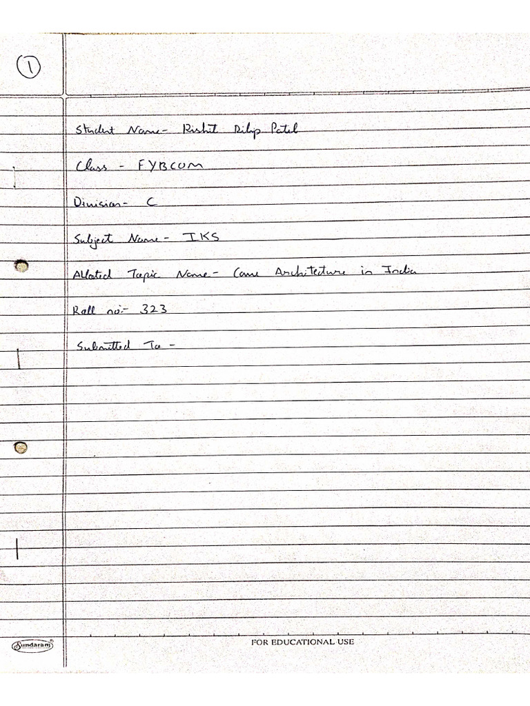 IKS Project Roll No.323 | PDF