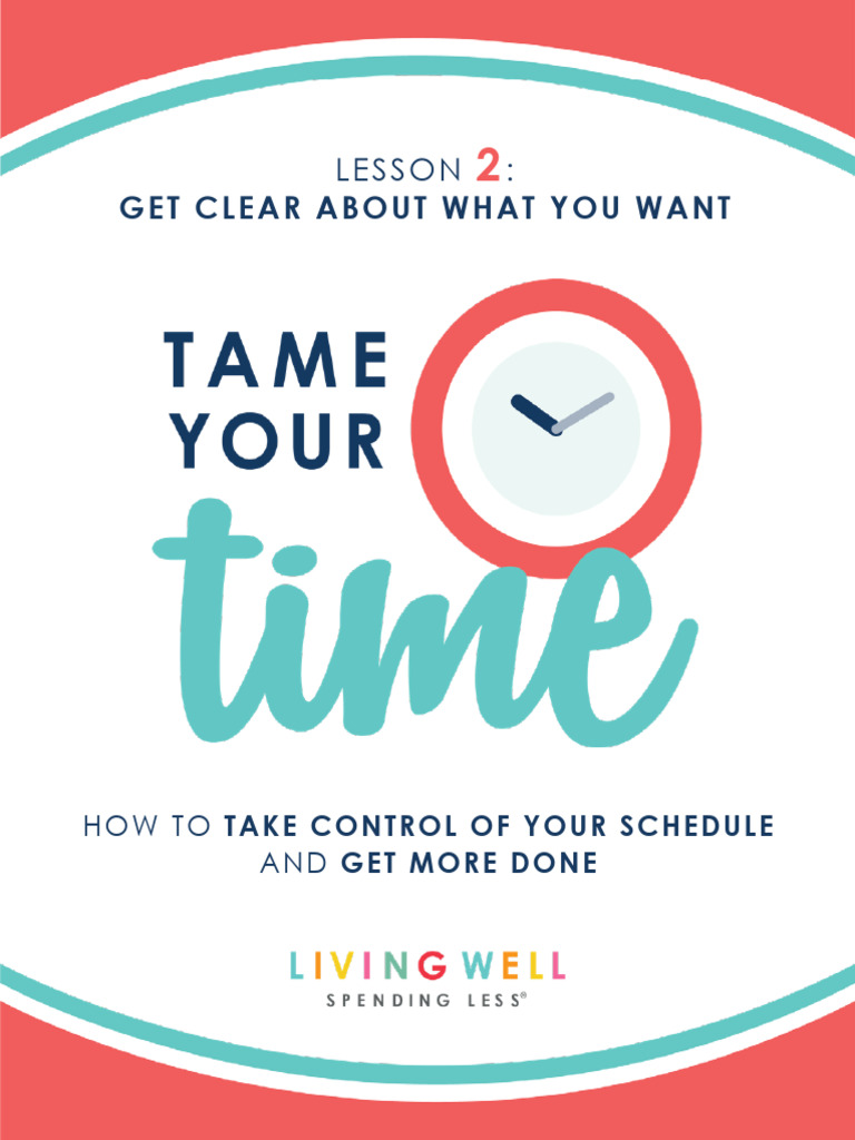 TYT Workbook 2 TYT Workbook Ruth Soukoup Tame Your Time | PDF | Cognitive Science | Cognition